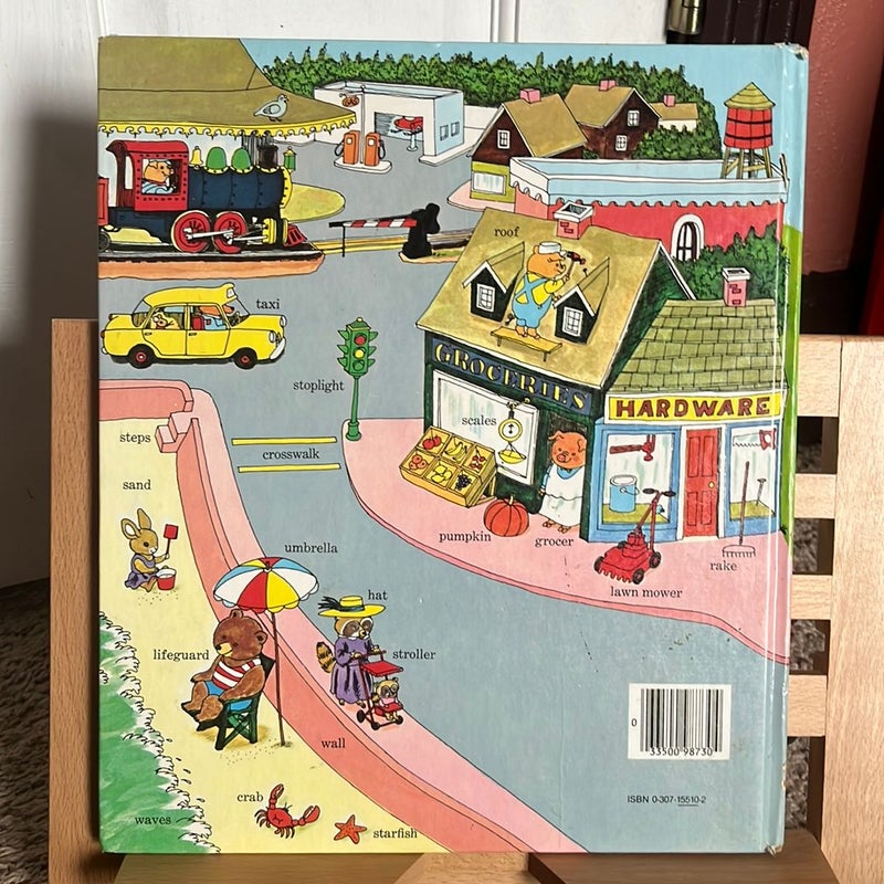 Richard Scarry's Best Word Book Ever by Richard Scarry; Golden Books ...