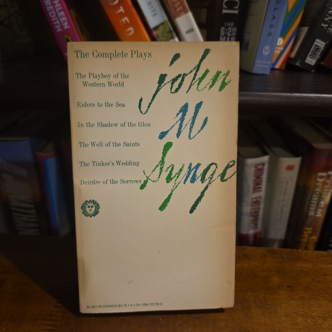 VINTAGE 1960 The Complete Plays of John M. Synge-The Playboy of the ...