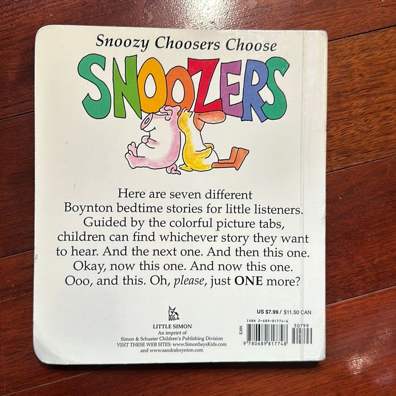 Snoozers by Sandra Boynton, Hardcover | Pangobooks