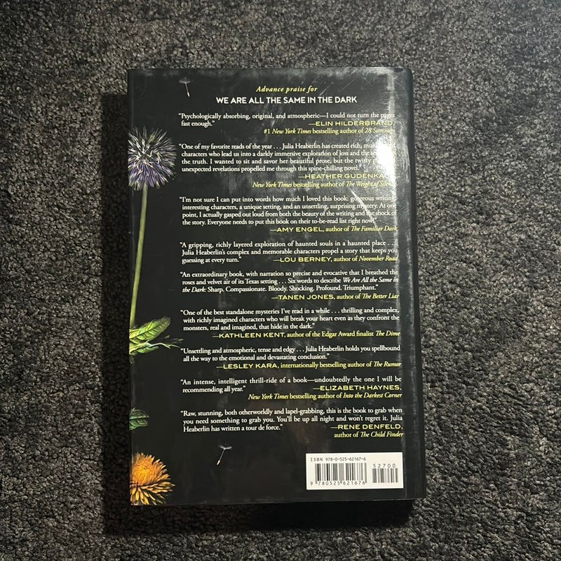 We Are All the Same in the Dark by Julia Heaberlin, Hardcover | Pangobooks