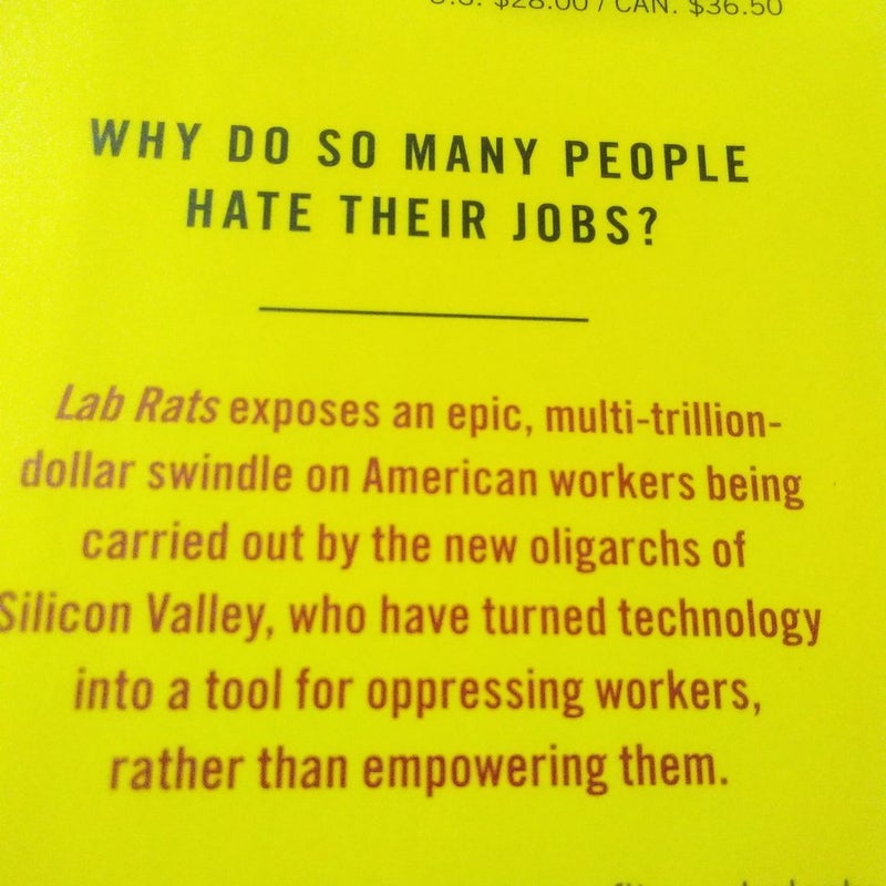 Lab Rats by Dan Lyons