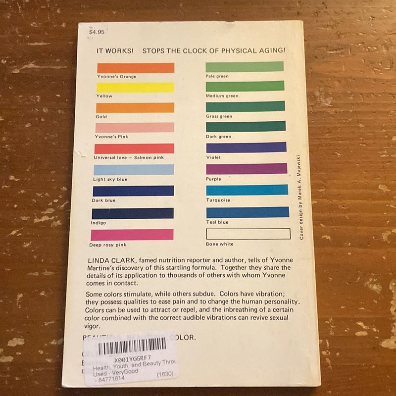 Health, Youth, and Beauty Through Color Breathing by Linda Clark ...