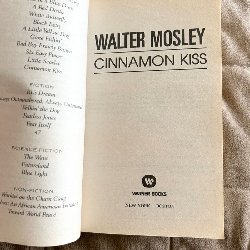 Cinnamon Kiss by Walter Mosley