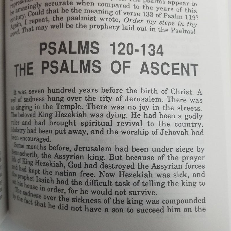 Hidden Prophecies in the Psalms by J. R. Church