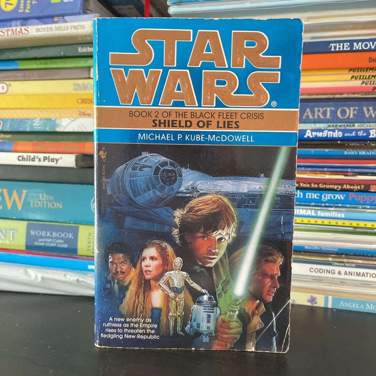 Star Wars, Shield of Lies by Michael P. Kube-McDowell, Paperback ...