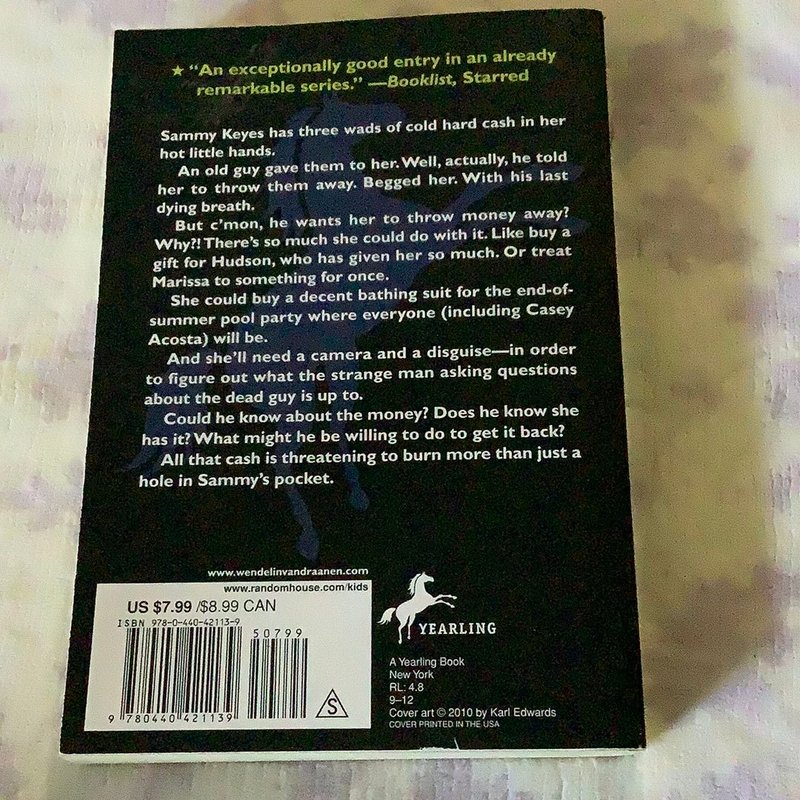 Sammy Keyes and the Cold Hard Cash by Wendelin Van Draanen