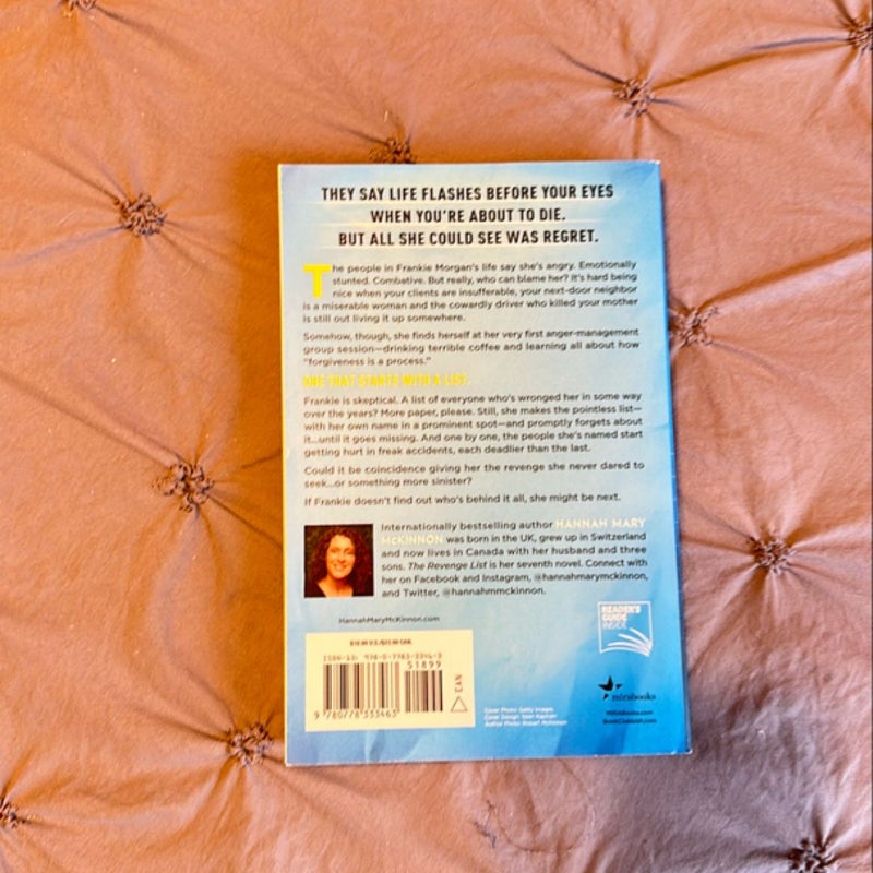 The Revenge List by Hannah Mary McKinnon