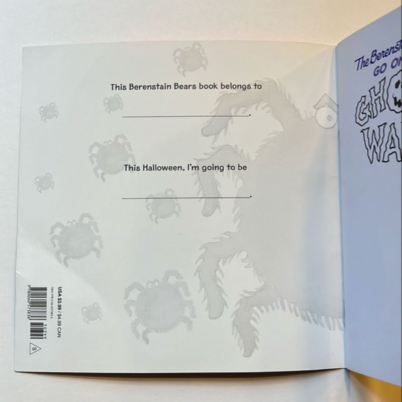 The Berenstain Bears Go on a Ghost Walk by Stan Berenstain