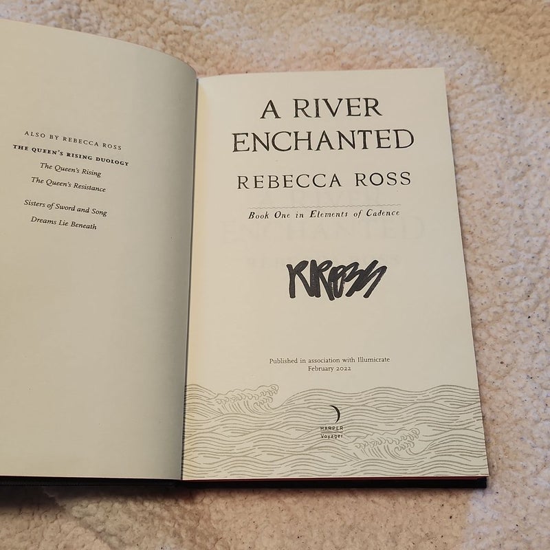 A River Enchanted *Illumicrate edition* by Rebecca Ross, Hardcover ...