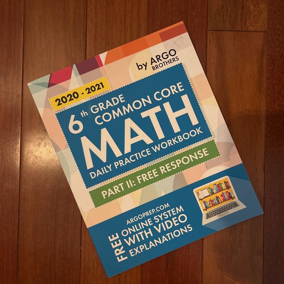 6th Grade Common Core Math by Argo Brothers, Paperback | Pangobooks