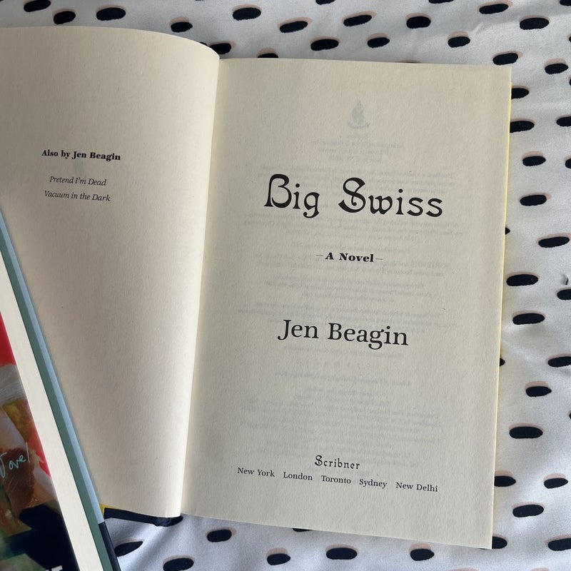Big Swiss by Jen Beagin, Hardcover | Pangobooks