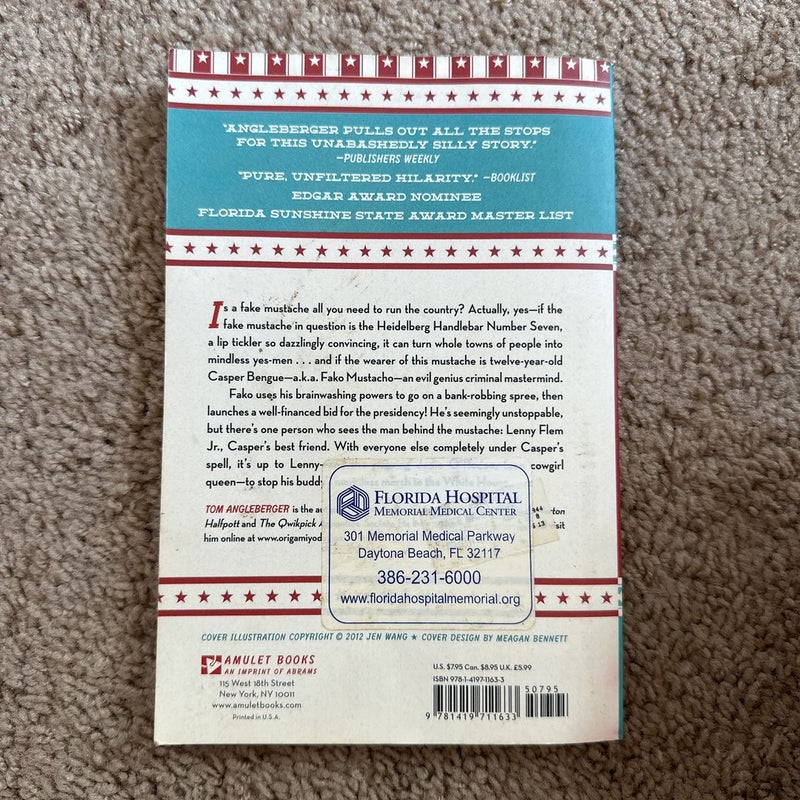 Fake Mustache by Tom Angleberger, Paperback | Pangobooks