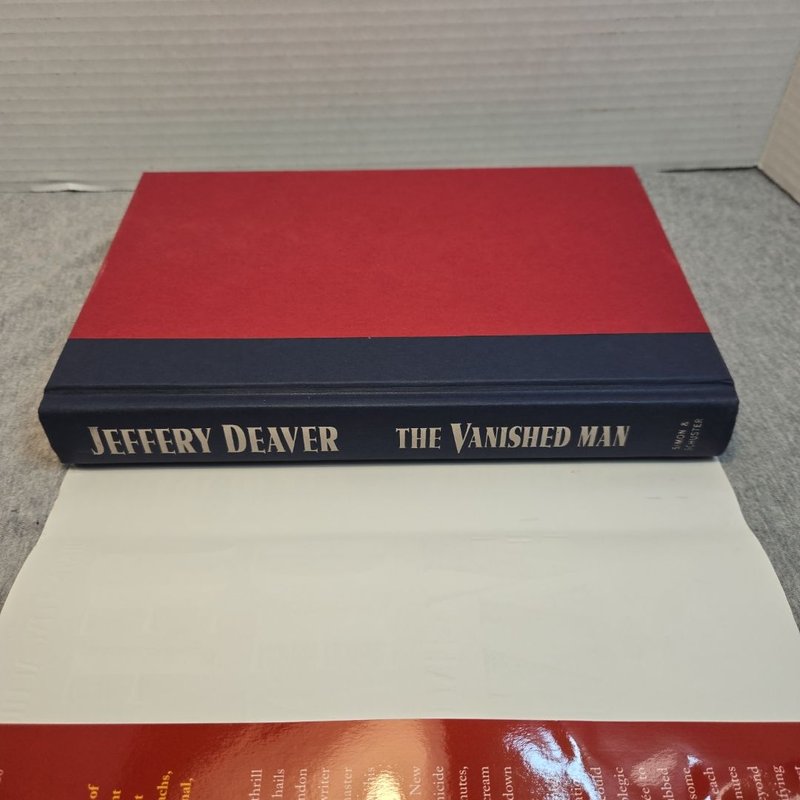 The Vanished Man by Jeffery Deaver, Hardcover | Pangobooks