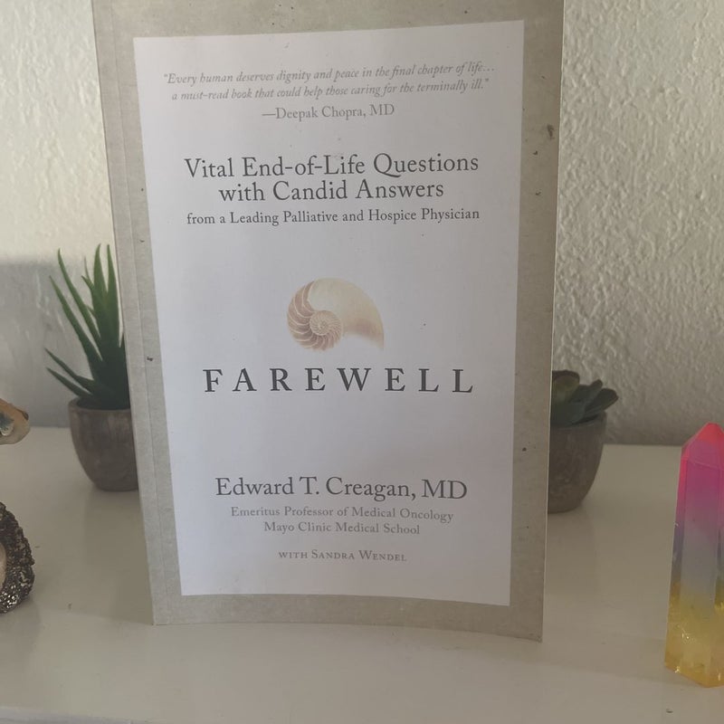 Farewell by Edward Creagan, Paperback | Pangobooks