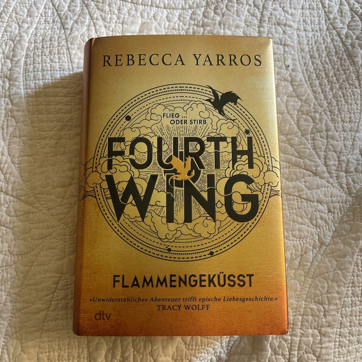 Fourth Wing German Edition by Rebecca Yarros , Hardcover | Pangobooks
