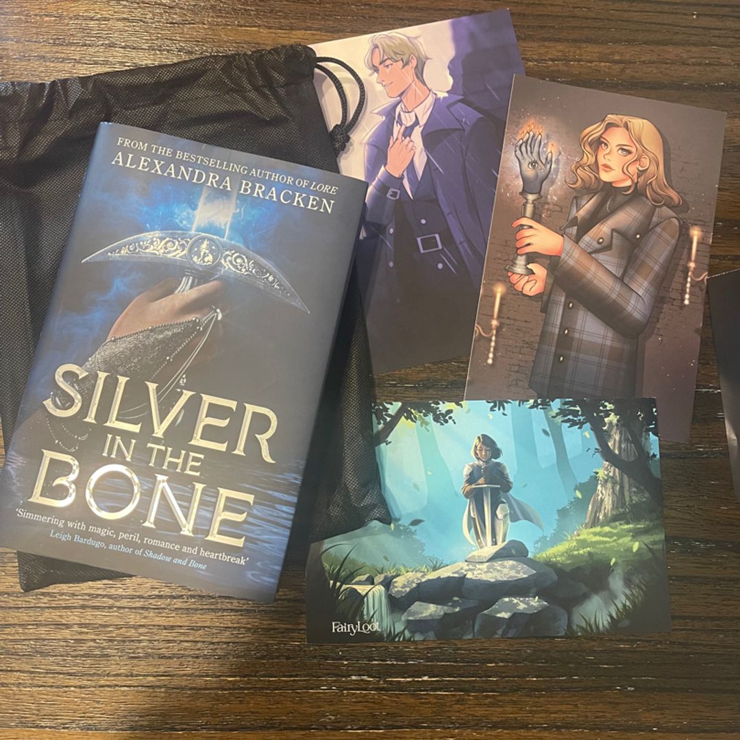 Silver In The Bone *fairyloot edition* by Alexandra bracken, Hardcover | Pangobooks
