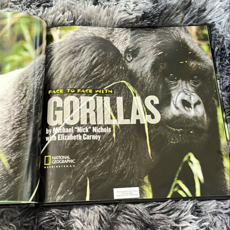 Face to Face with Gorillas by Michael Nichols