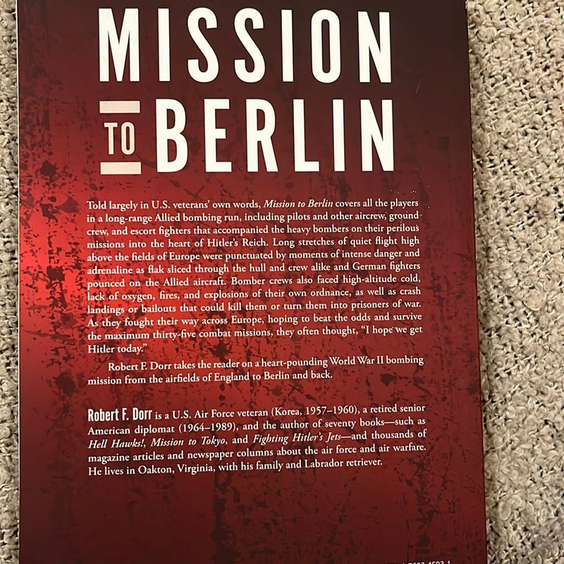 Mission to Berlin by Robert F. Dorr, Paperback | Pangobooks