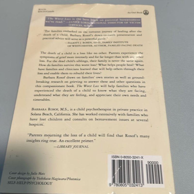 The Worst Loss by Barbara D. Rosof