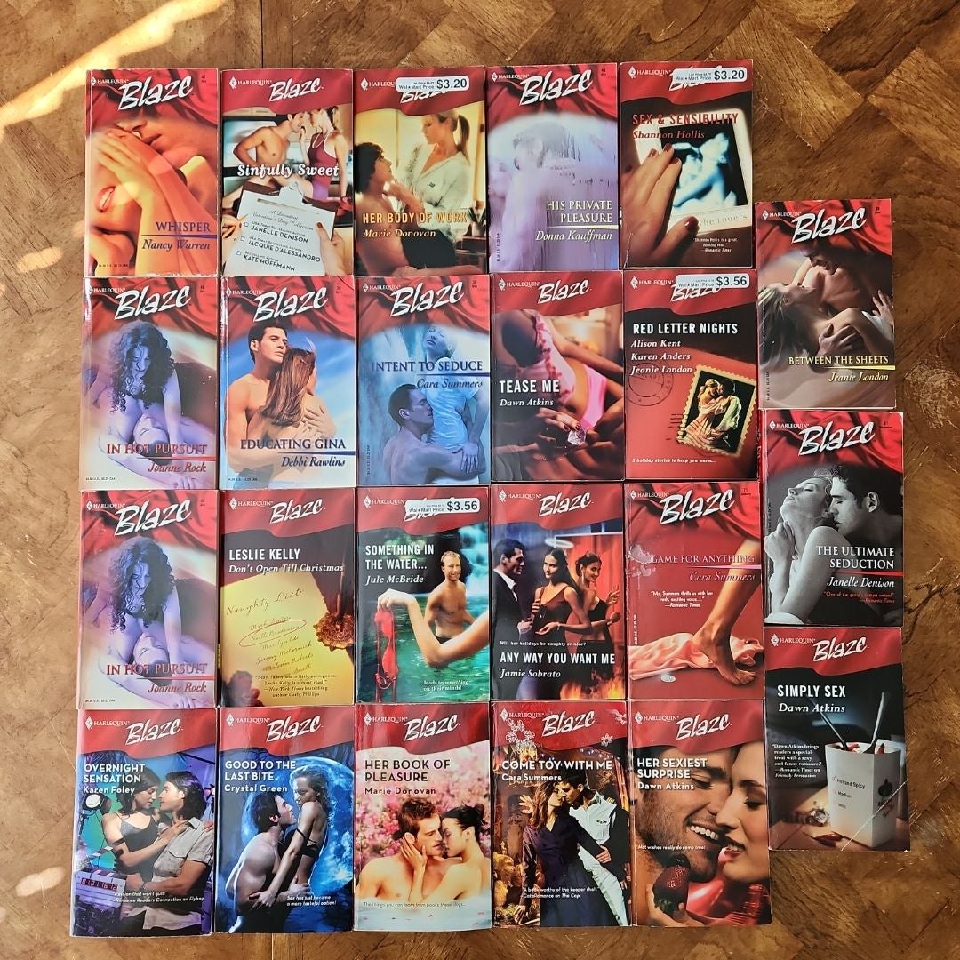 Blaze series book bundle #12 by Crystal Green, Dawn Atkins, Nancy ...