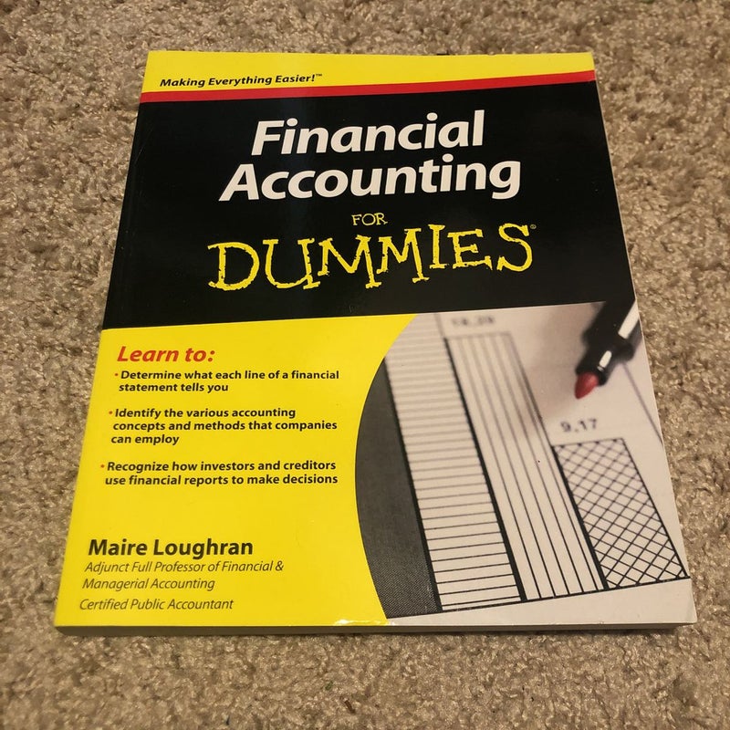 Financial Accounting for Dummies by Maire Loughran