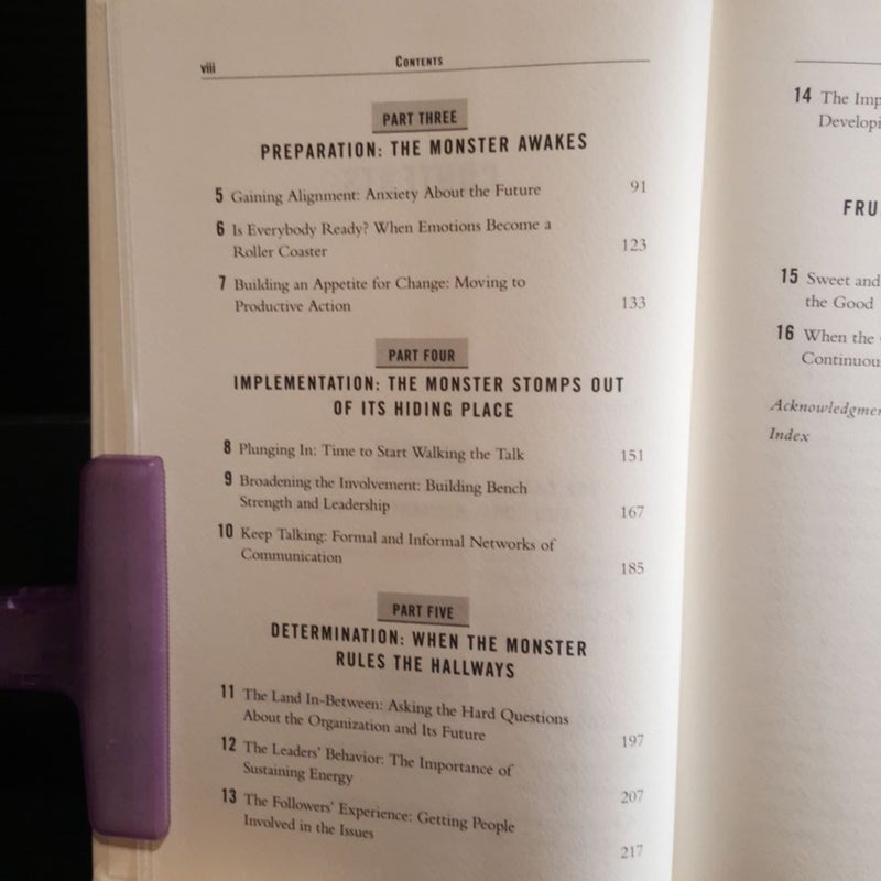 The Change Monster by Jeanie Daniel Duck, Hardcover | Pangobooks