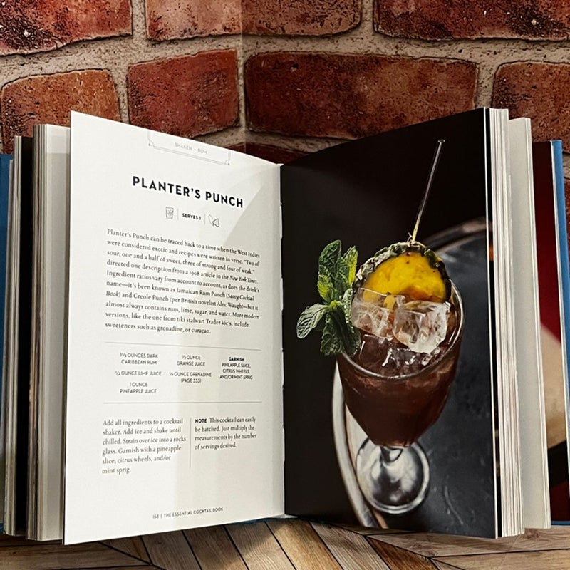 The Essential Cocktail Book by Megan Krigbaum
