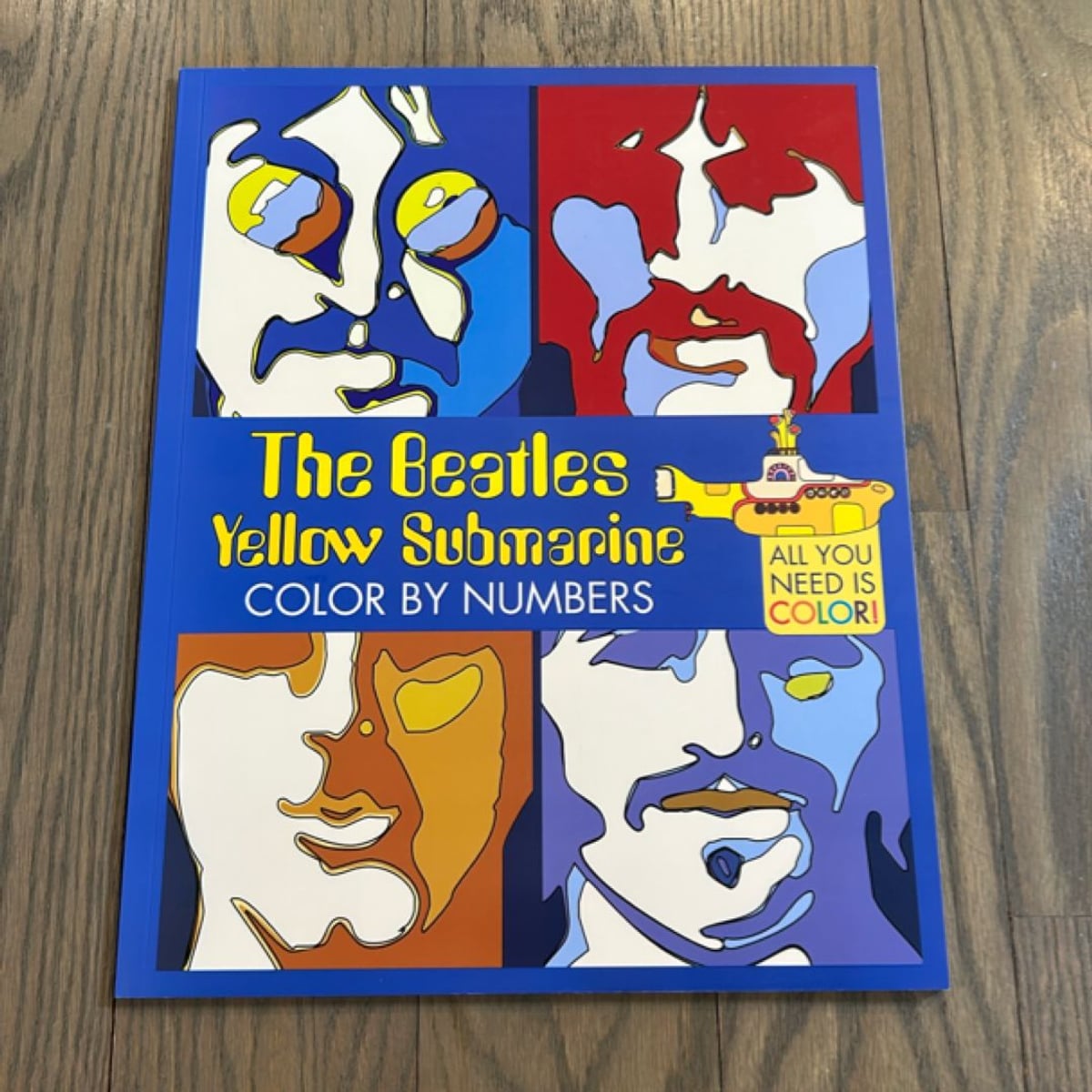 The Beatles Yellow Submarine Color by Numbers by Insight Insight Editions