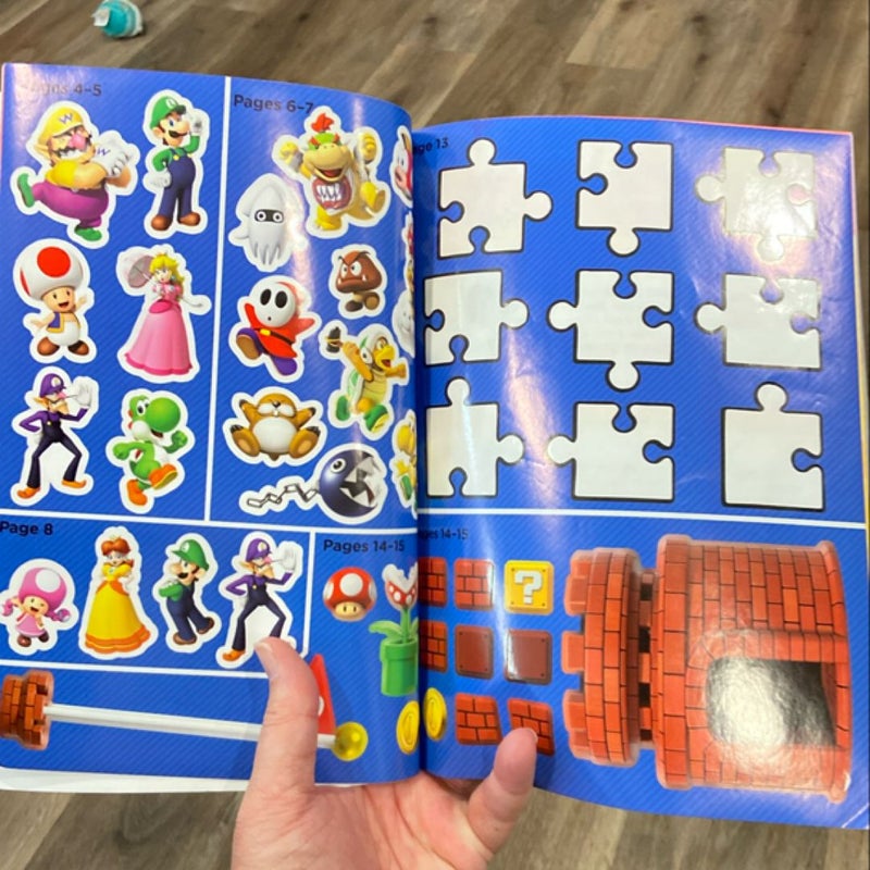 Super Mario Official Sticker Book (Nintendo®) by Steve Foxe