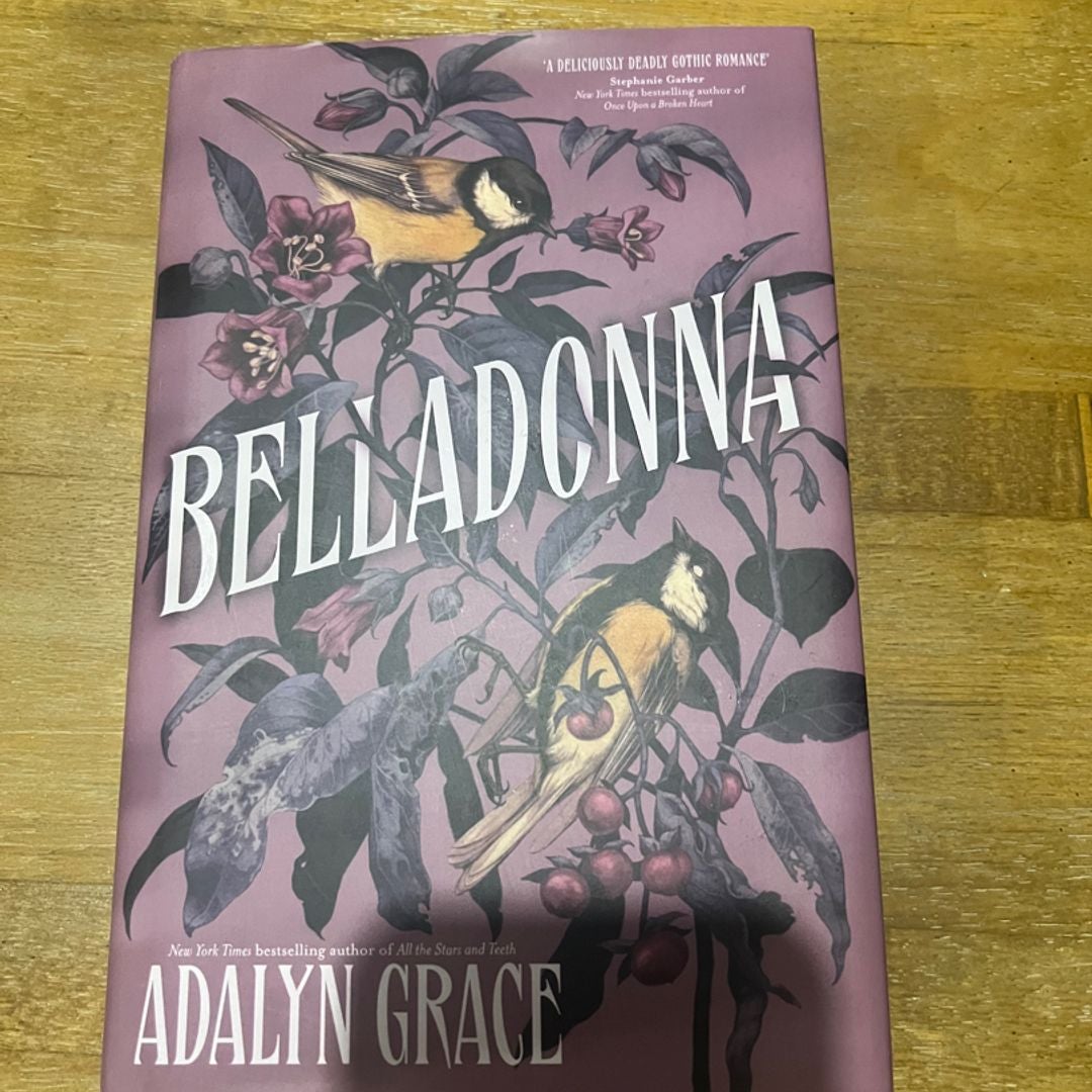Belladonna- UK edition purple cover by Adalyn Grace , Hardcover ...