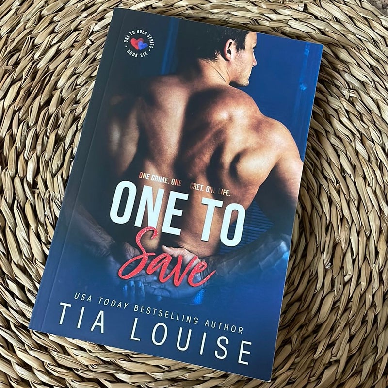 One to Save by Tia Louise, Steven Novak