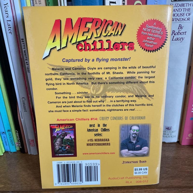 American Chillers #14 Creepy Condors of California by Johnathan Rand ...