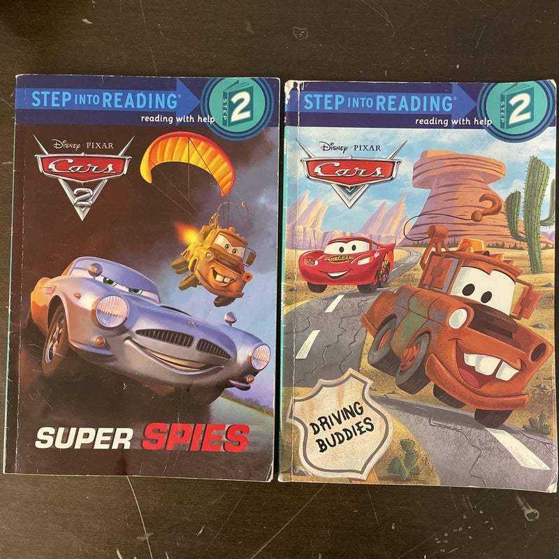 Cars: Driving Buddies & Cars 2: Super Spies by Disney, Paperback ...