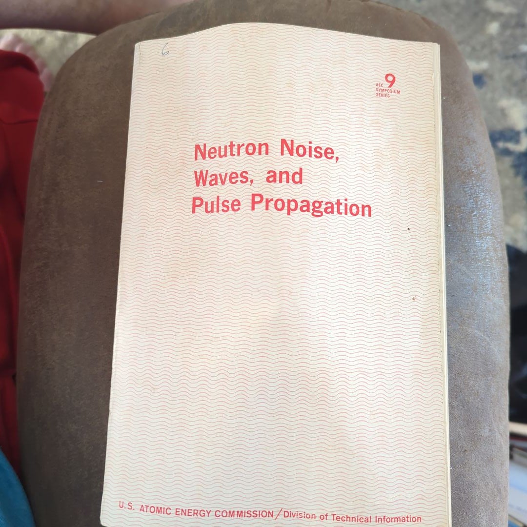 Neutron Noise, Waves, and Pulse Propagation by Robert E. Uhrig, Paperback | Pangobooks