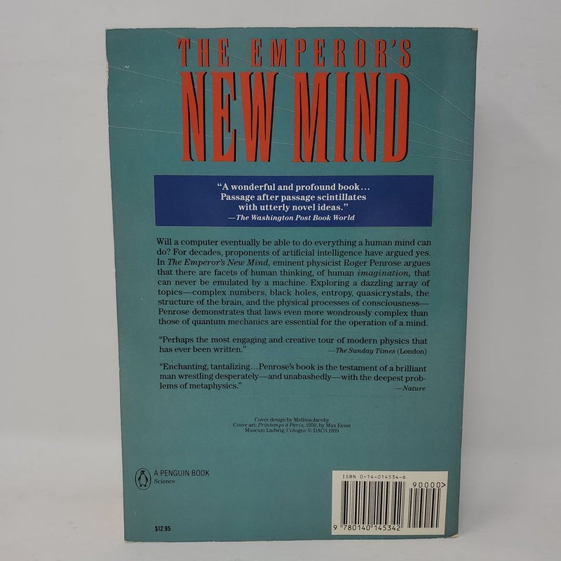 The Emperor's New Mind by Roger Penrose, Paperback | Pangobooks