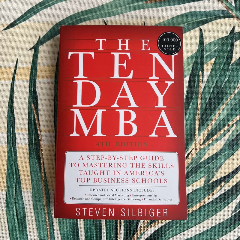 The Ten-Day MBA by Steven Silbiger, Paperback | Pangobooks