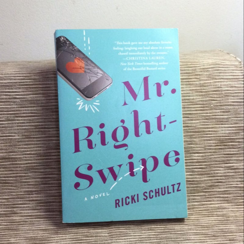 Mr. Right-Swipe by Ricki Schultz, Paperback | Pangobooks