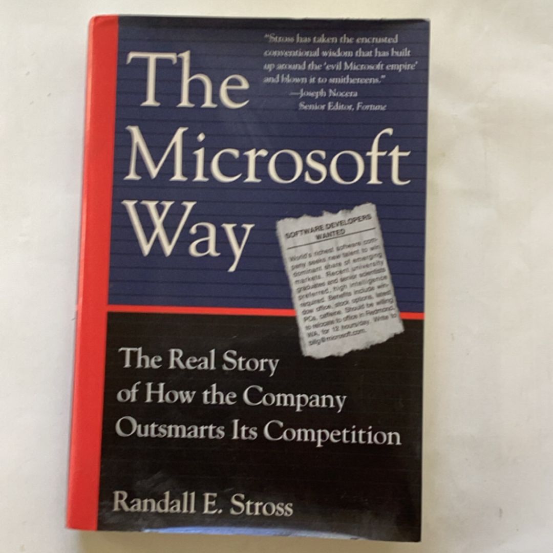 The Microsoft Way by Randall Stross