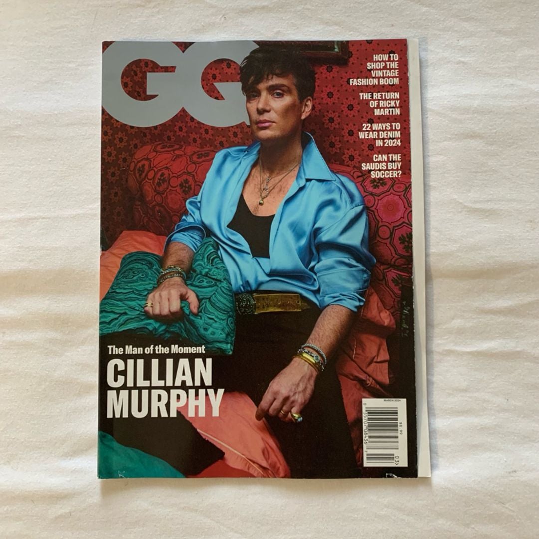 GQ Cillian Murphy “The Man of the Moment” Issue March 2024 Magazine by ...