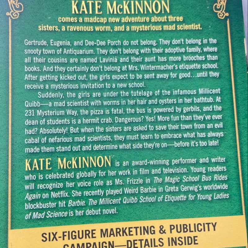 The Millicent Quibb School of Etiquette for Young Ladies of Mad Science ...