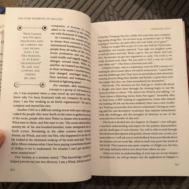 The Four Elements of Success by Laurie Beth Jones, Hardcover | Pango Books