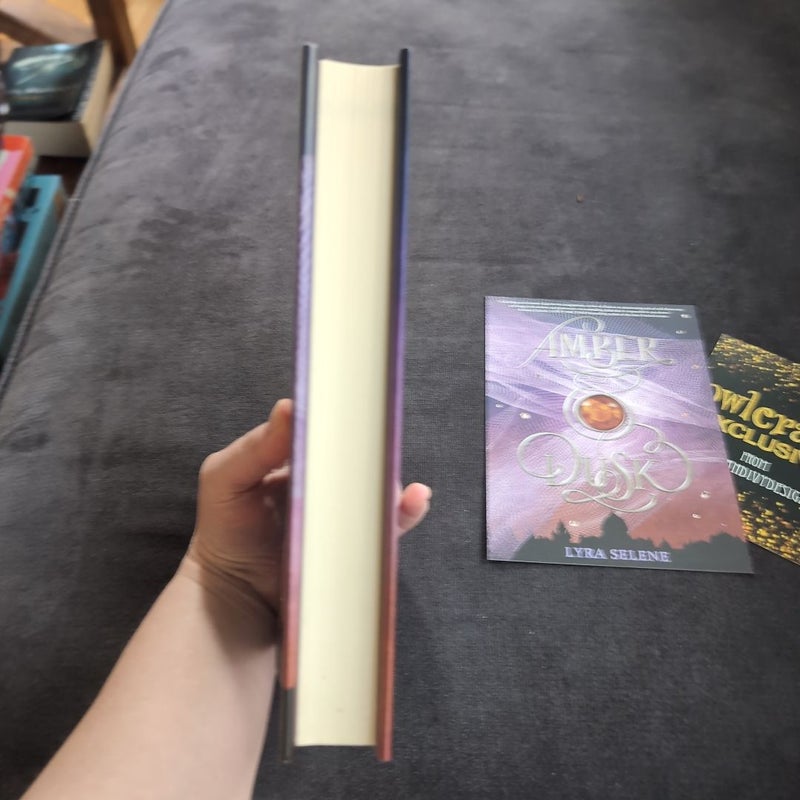 Owlcrate Amber & Dusk by Lyra Selene, Hardcover | Pangobooks