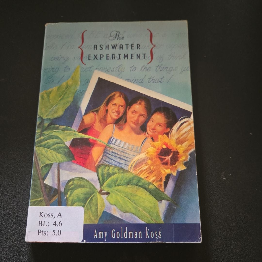 The Ashwater Experiment by Amy Goldman Koss, Paperback | Pangobooks