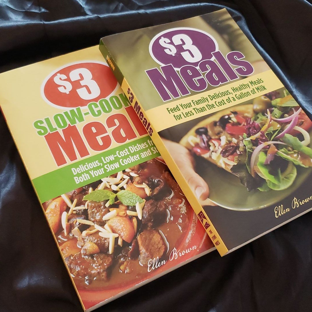 $3 Meals & $3 Slow-Cooked Meals by Ellen Brow, Paperback | Pangobooks