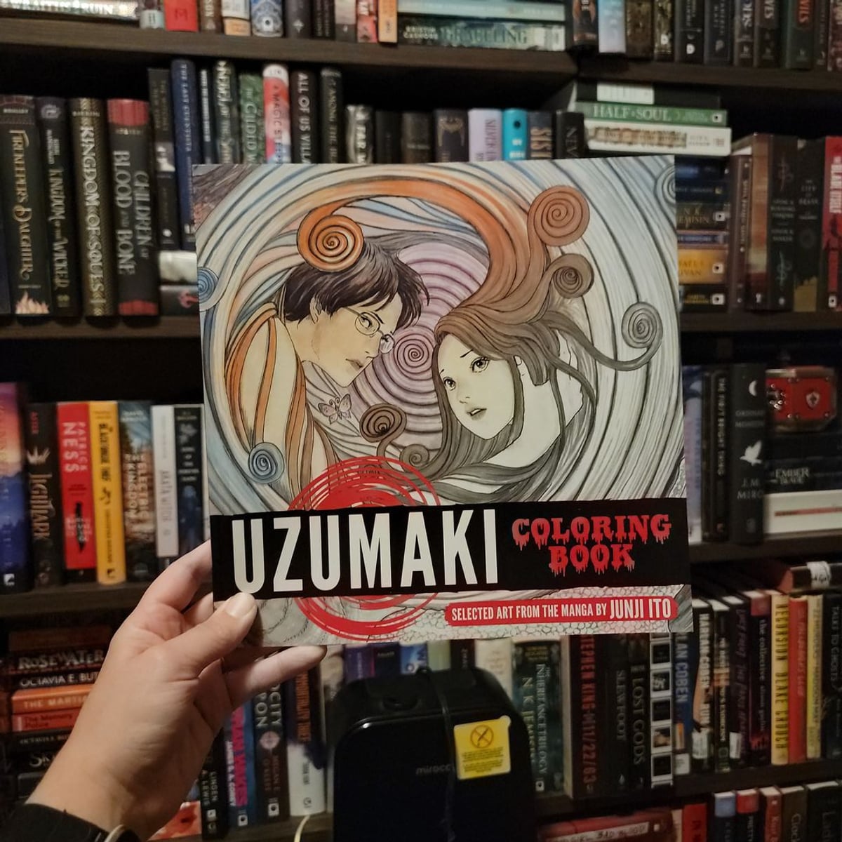 Uzumaki Coloring Book by Junji Ito