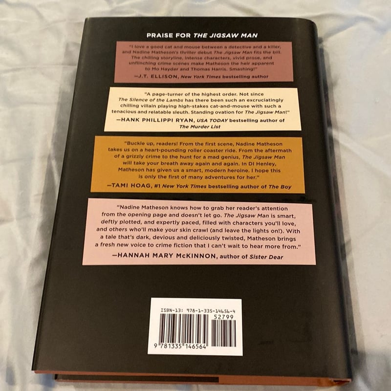 The Jigsaw Man by Nadine Matheson, Hardcover | Pangobooks