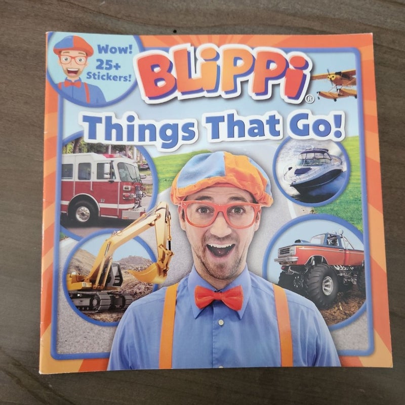 Blippi: Things That Go! by Thea Feldman, Paperback | Pangobooks