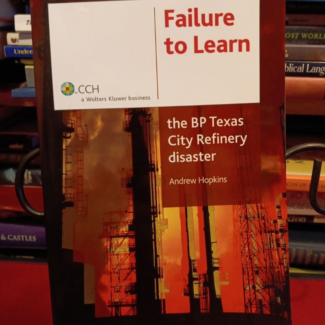 Failure to Learn by Andrew Hopkins, Paperback | Pangobooks