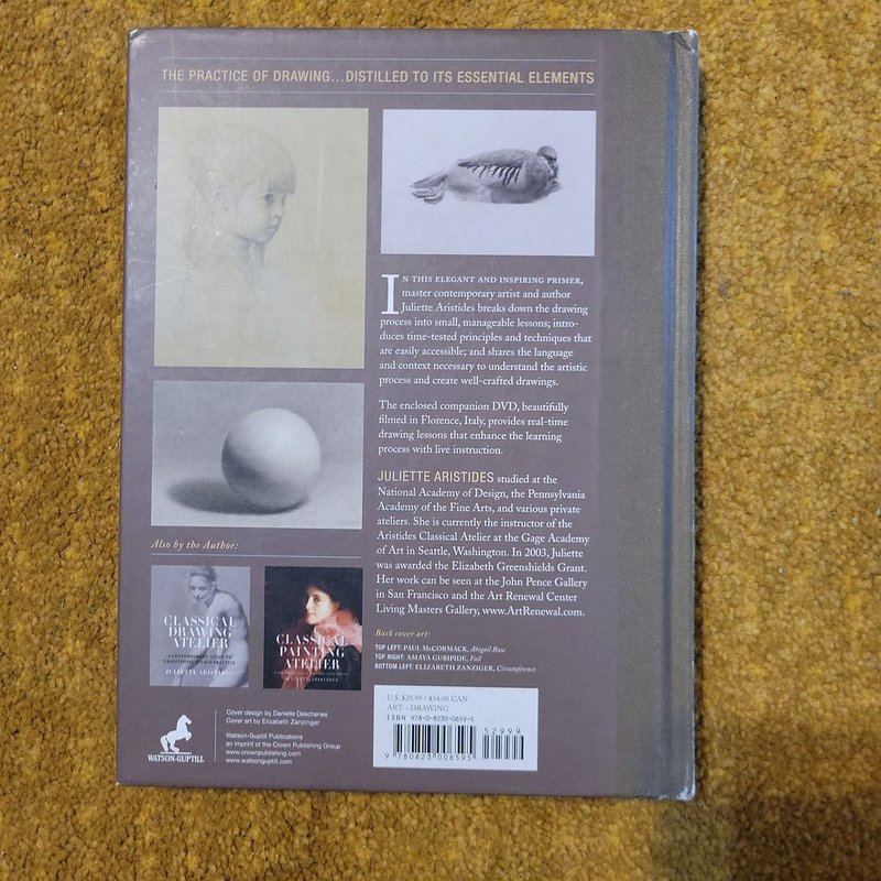 Lessons In Classical Drawing By Juliette Aristides Hardcover Pangobooks