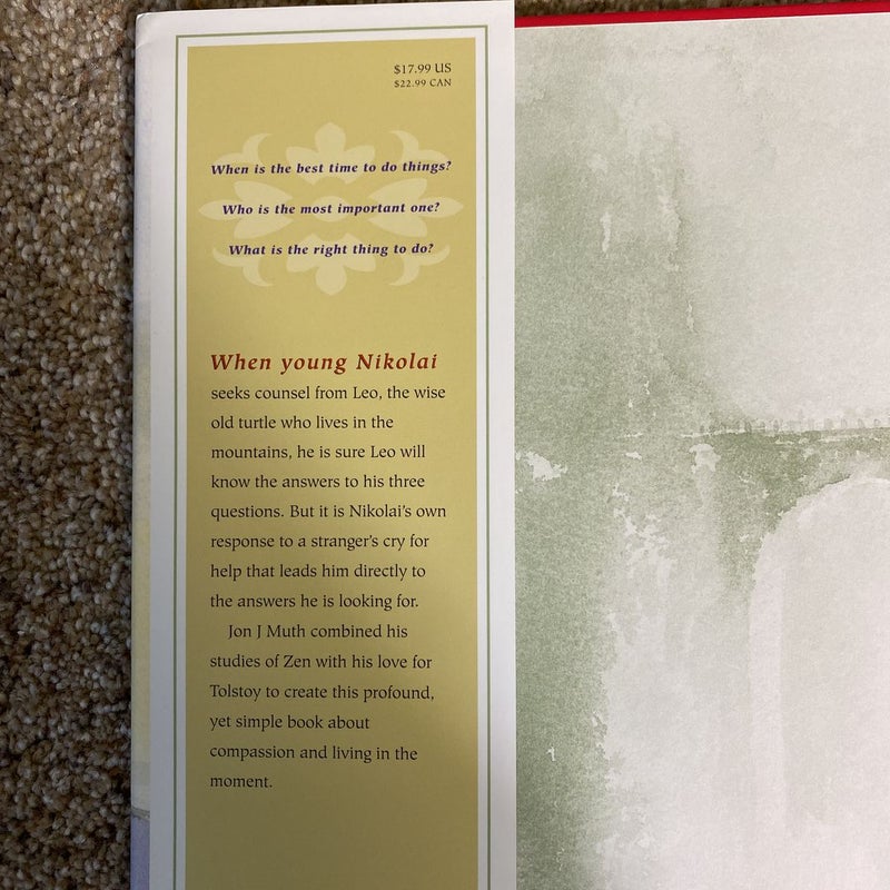 The Three Questions by Jon J. Muth, Hardcover | Pangobooks